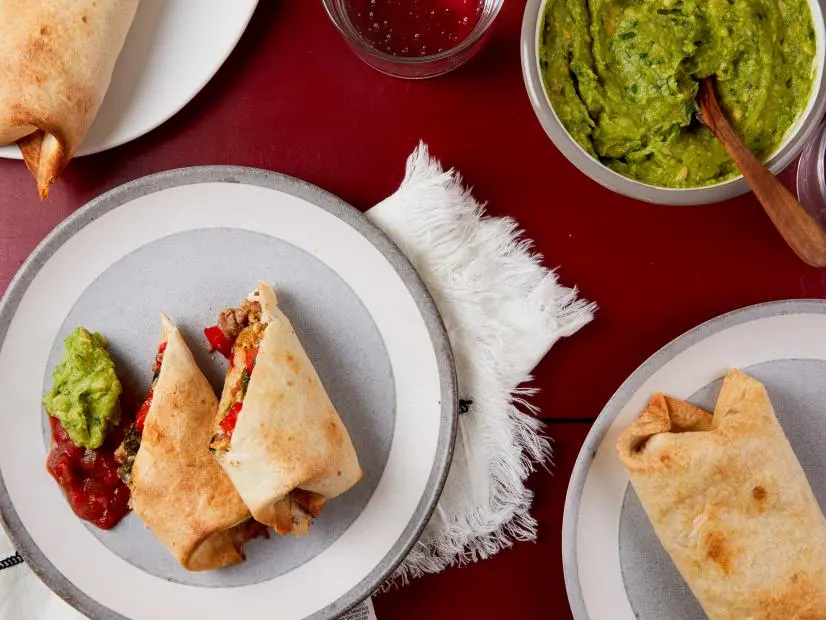 Southwest Breakfast Burritos Recipe | Bev Weidner | Food Network