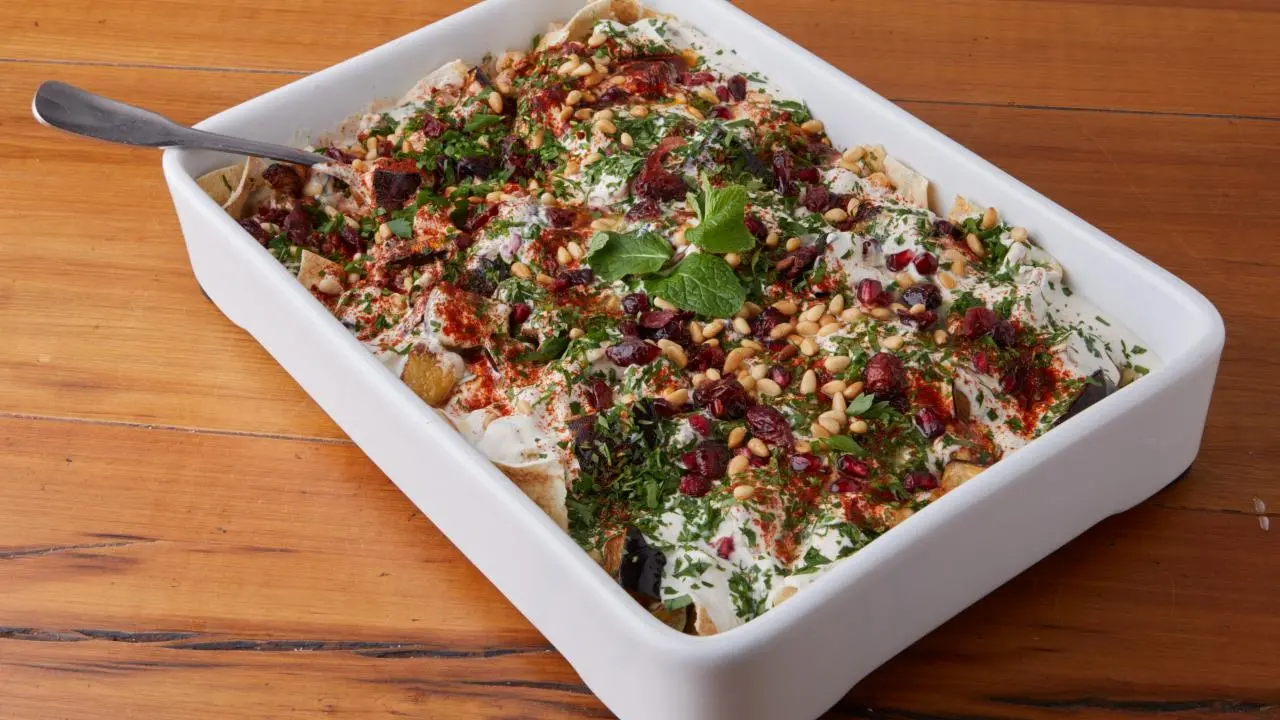 Fattet Battenjen Recipe | Food Network