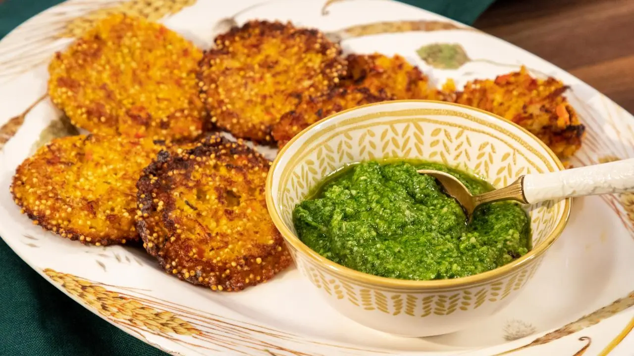 how to cook millet cakes