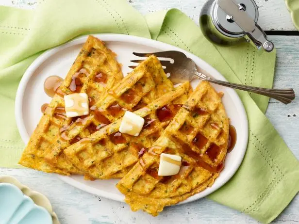 The Best Cheddar and Herb Chaffle Recipe | Food Network Kitchen | Food ...