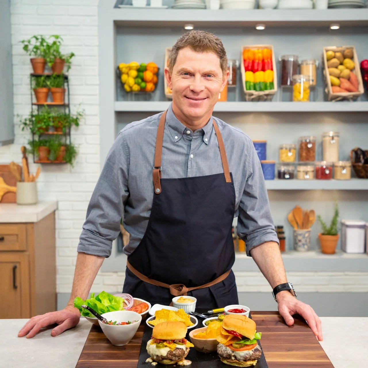 how to cook burger bobby flay