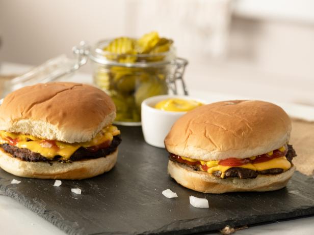 Crispy Burgers Recipe | Claire Thomas | Food Network