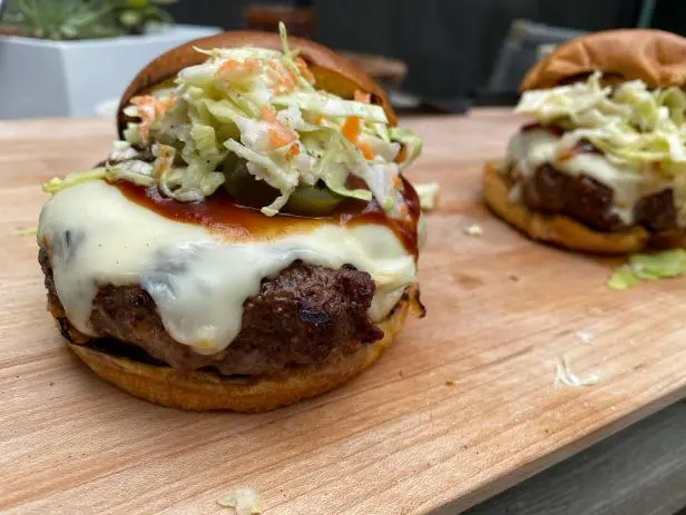 how to cook burger bbq