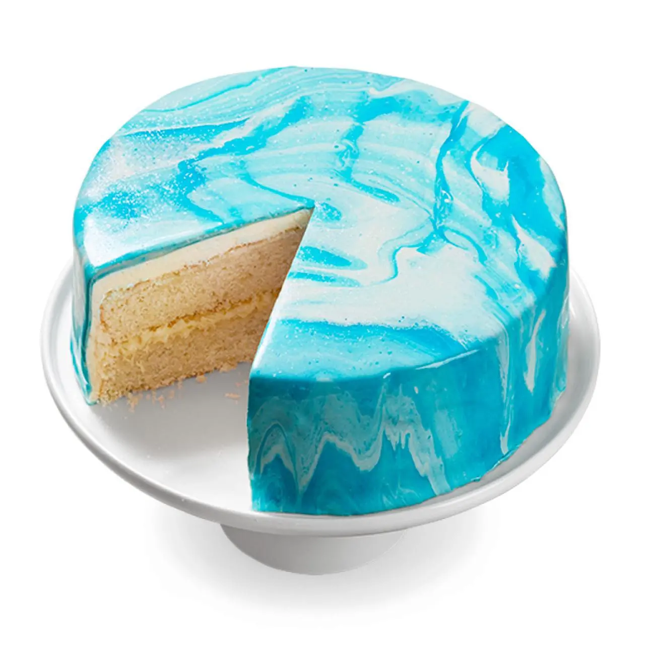 mirror glaze cake