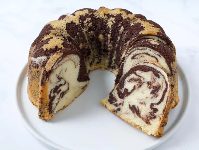 Old-Fashioned Marble Bundt Cake Recipe | Dan Langan | Food Network