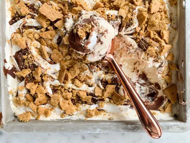 No-Churn S'mores Ice Cream Recipe | Erin Jeanne McDowell | Food Network