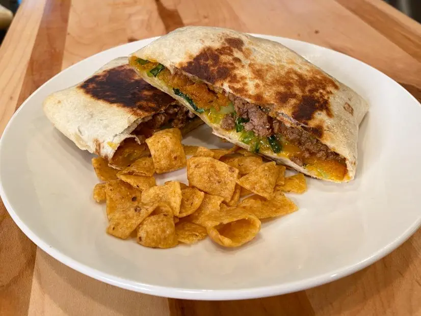 Crunchy Sloppy Joe Wraps Recipe | Gabriela Rodiles | Food Network