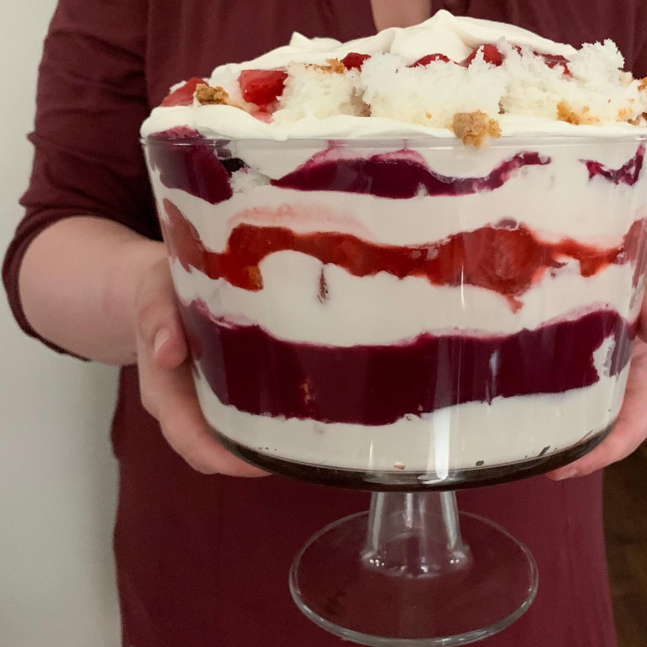 Strawberry Lemon Trifle Recipe