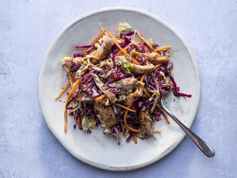 Chinese Chopped Chicken Salad with Bacon XO Sauce Recipe | Donal Skehan ...