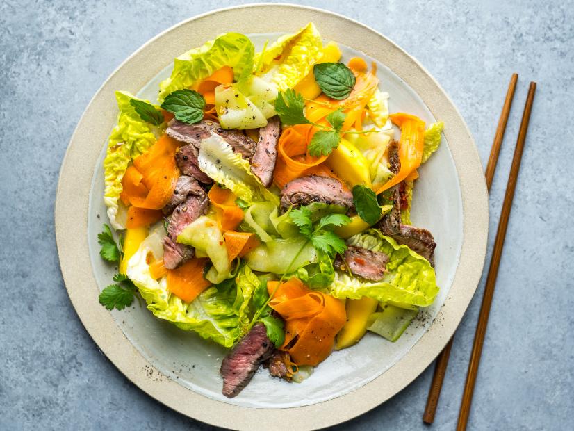 Crunchy Thai Beef & Mango Salad Recipe | Donal Skehan | Food Network