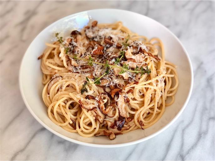 Crispy Mushroom Cacio e Pepe Recipe | Food Network