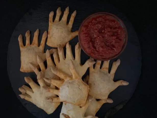 Bloody Pizza "Hand" Pies Recipe | Lasheeda Perry | Food Network