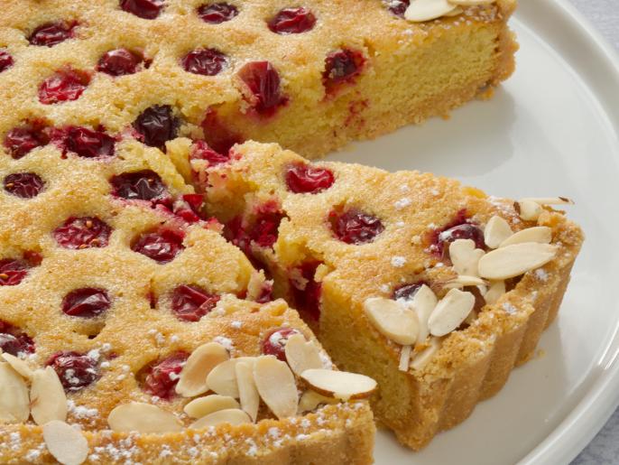 Easy Cranberry Frangipane Tart Recipe | Dan Langan | Food Network