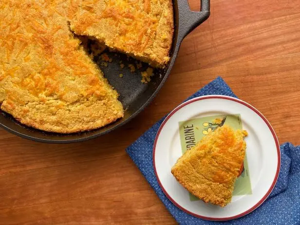 Beer Cheese Cornbread Recipe | Gabriela Rodiles | Food Network