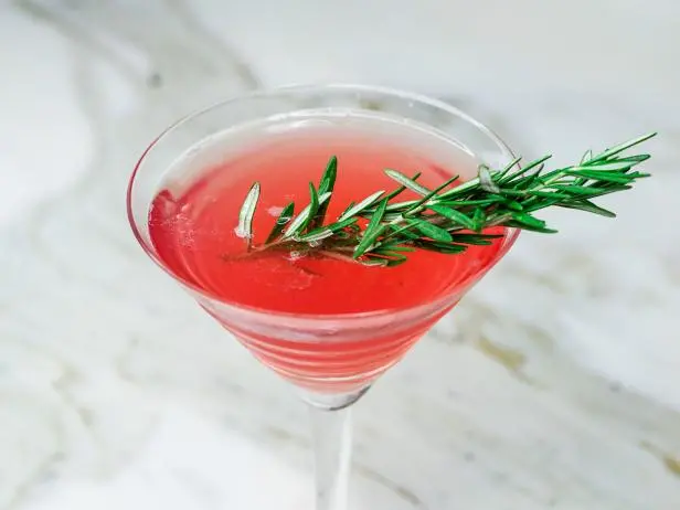 Rosemary Cosmopolitan Recipe | Elena Besser | Food Network