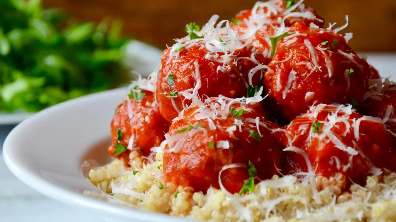 how to cook quinoa meatballs in oven