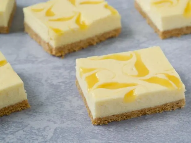 square lemon cheesecake