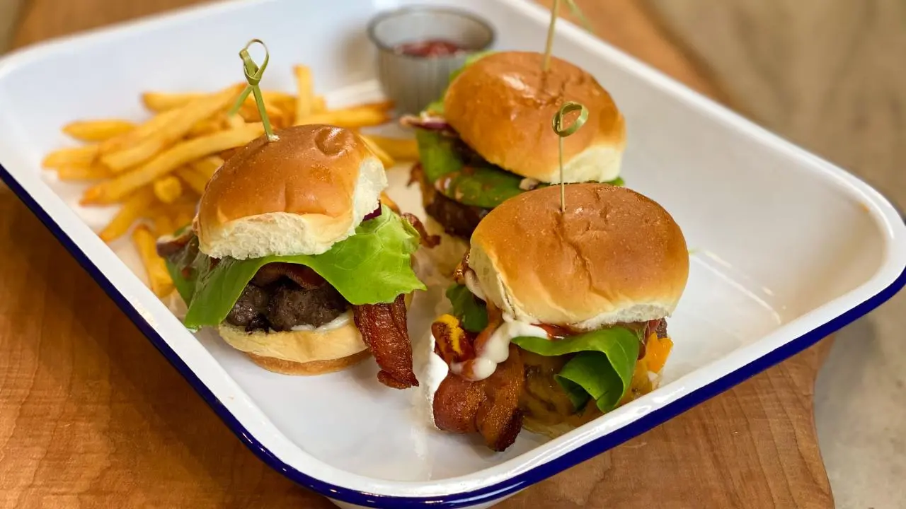 fancy cheeseburger sliders