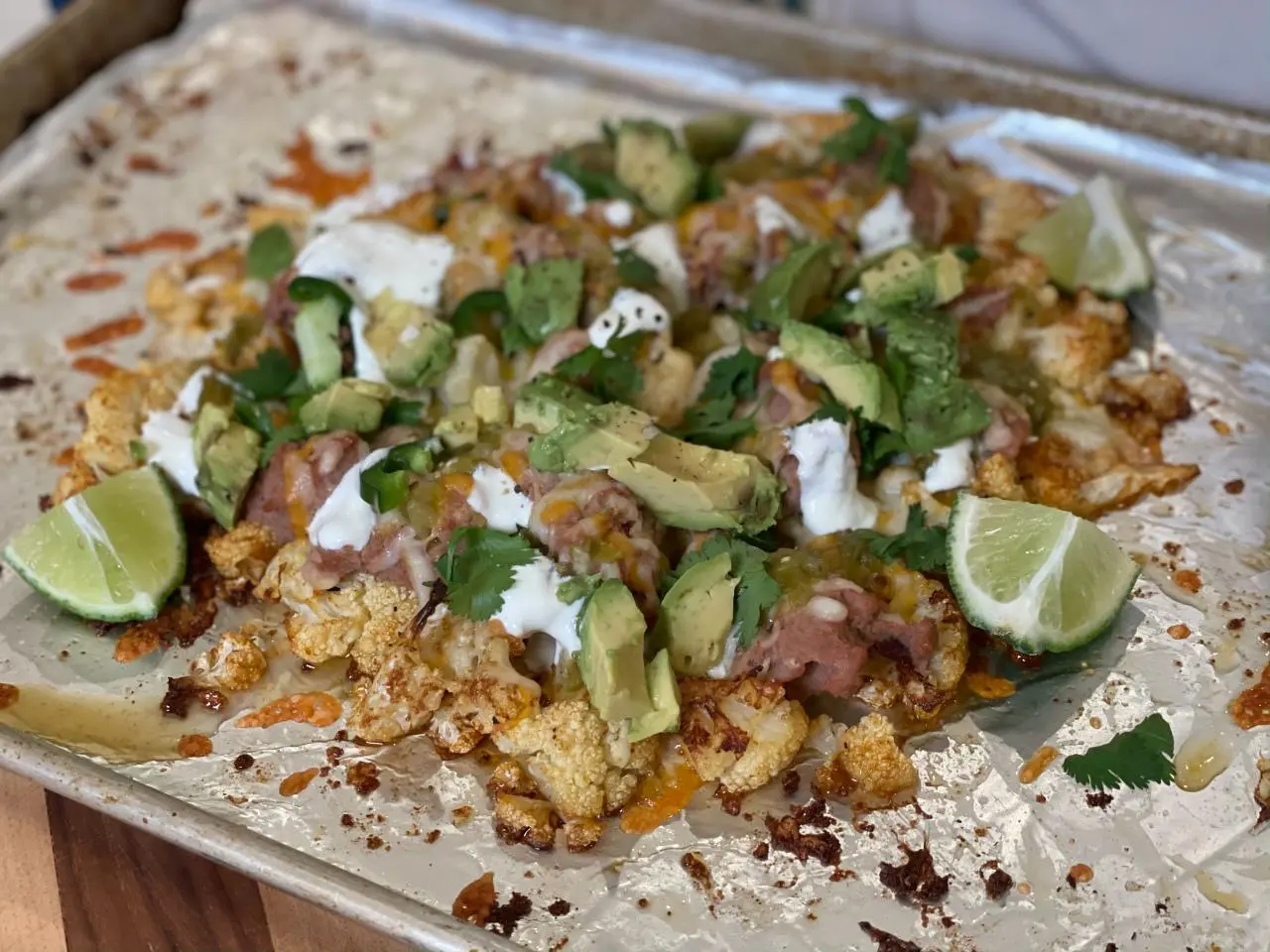 how to make cauliflower nachos