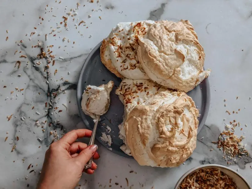 Coconut Snow Clouds Recipe | Claire Thomas | Food Network