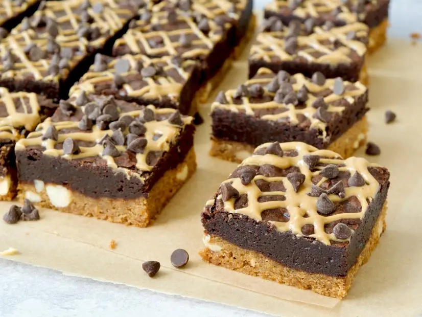 Chocolate Peanut Butter Brookies Recipe | Dan Langan | Food Network