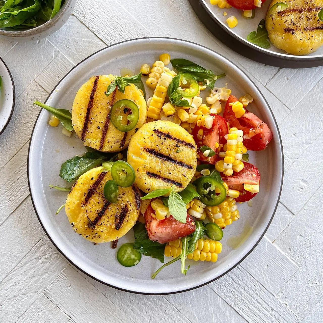 how to cook polenta salad