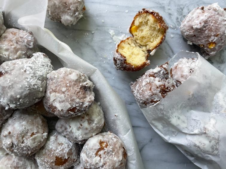 Sweet Corn Doughnut Holes Recipe | Erin Jeanne McDowell | Food Network