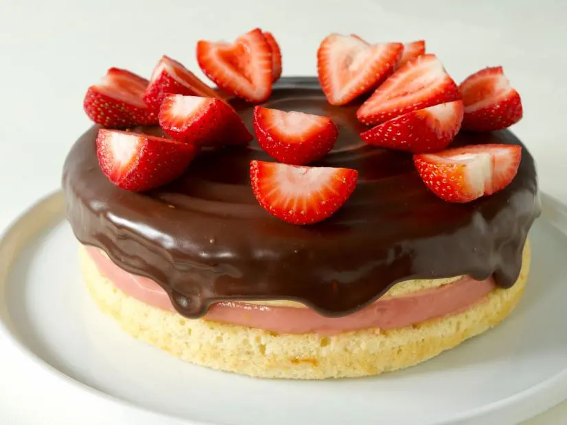 Neapolitan Boston Cream Pie Recipe | Dan Langan | Food Network