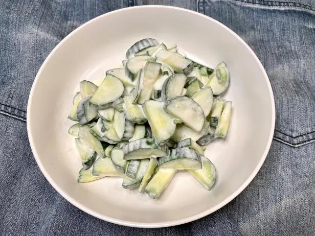 Creamy Cucumber Salad Recipe | Gabriela Rodiles | Food Network