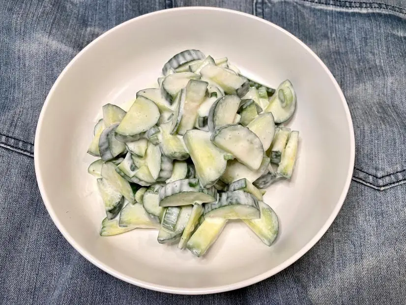 Creamy Cucumber Salad Recipe | Gabriela Rodiles | Food Network