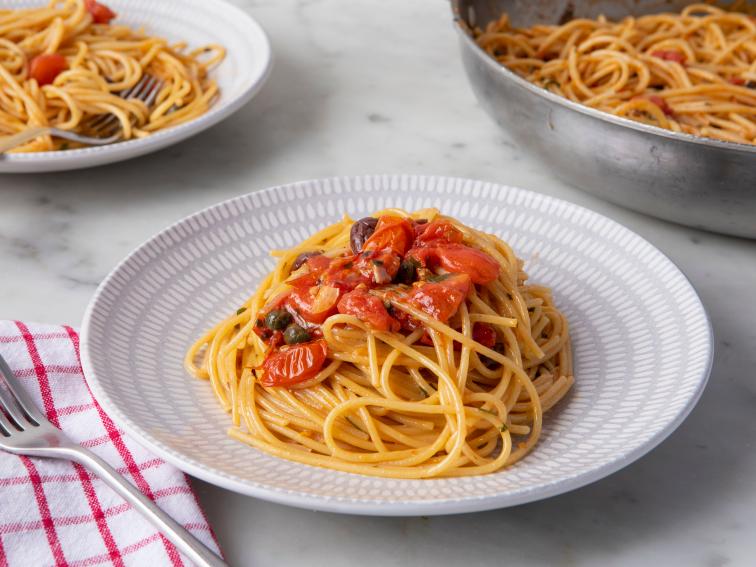 Spaghetti Puttanesca (Scotty's Style) Recipe | Scott Conant | Food Network