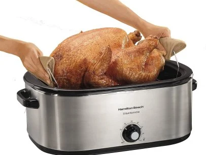 how long to cook a turkey electric roaster