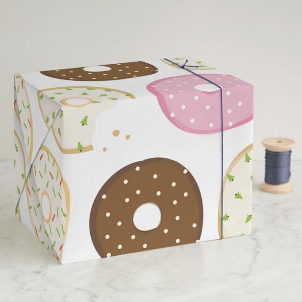 All the Best Food-Themed Christmas Gift Wrap, Cards, Bags and Tags ...