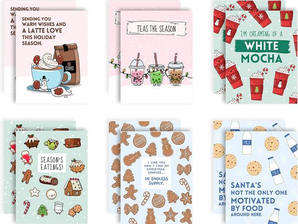 All the Best Food-Themed Christmas Gift Wrap, Cards, Bags and Tags ...