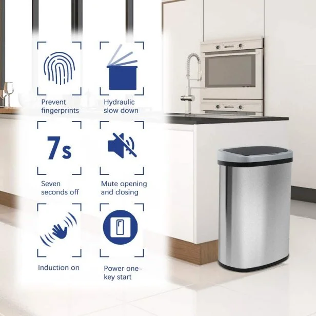 5 Best Touchless Trash Cans 2024 Reviewed Shopping Food Network