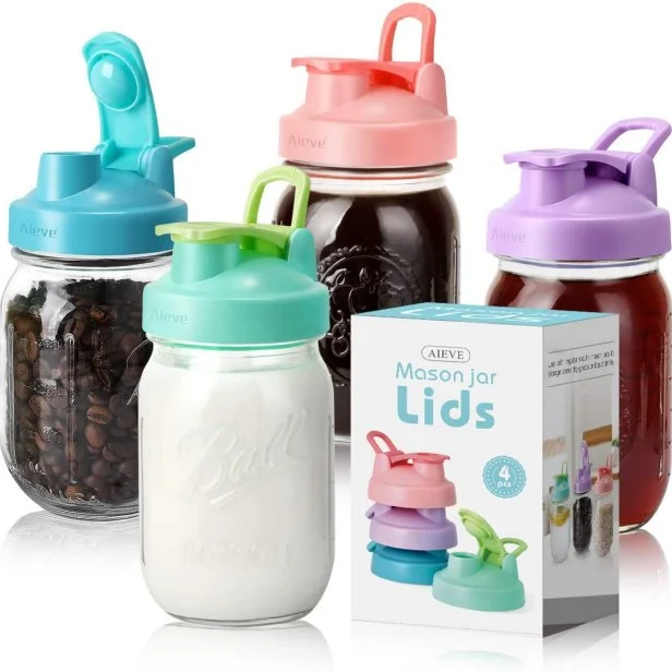 Best Mason Jar Lids for Food and Drinks | Food Network