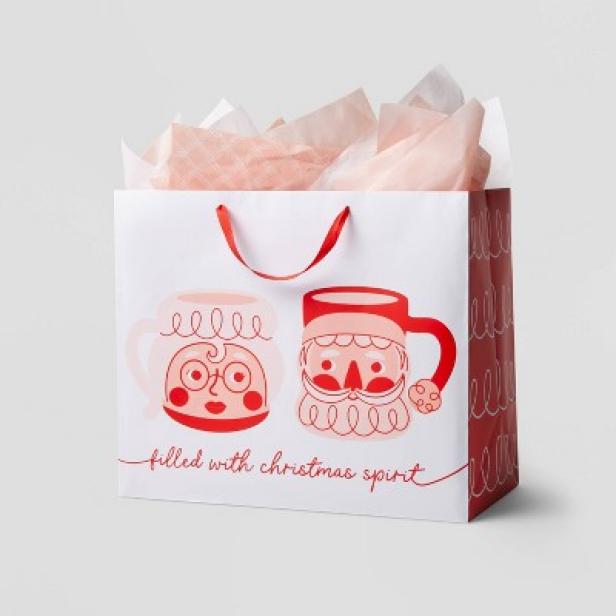 All the Best Food-Themed Christmas Gift Wrap, Cards, Bags and Tags ...