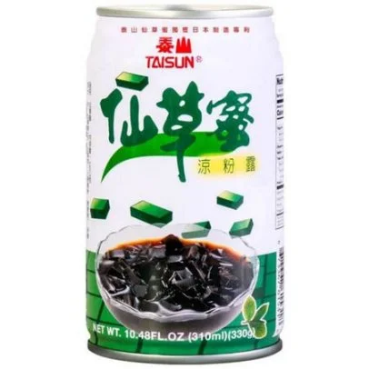 how to prepare canned grass jelly