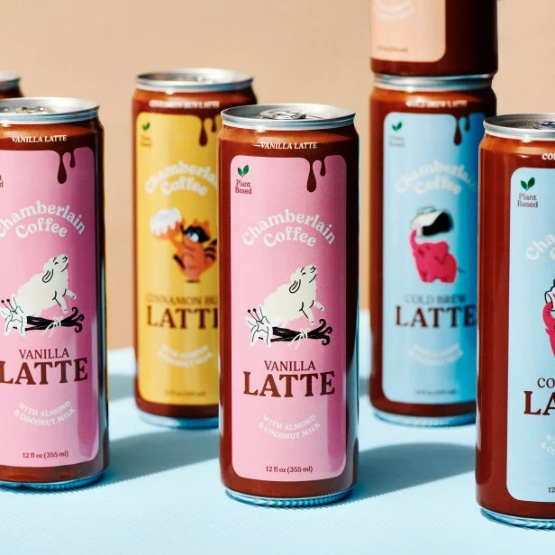 Chamberlain Coffe Ready-to-Drink Latte Launch | Food Network