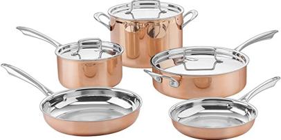 5 Best Copper Pans and Cookware Sets 2024 Reviewed | Shopping : Food ...