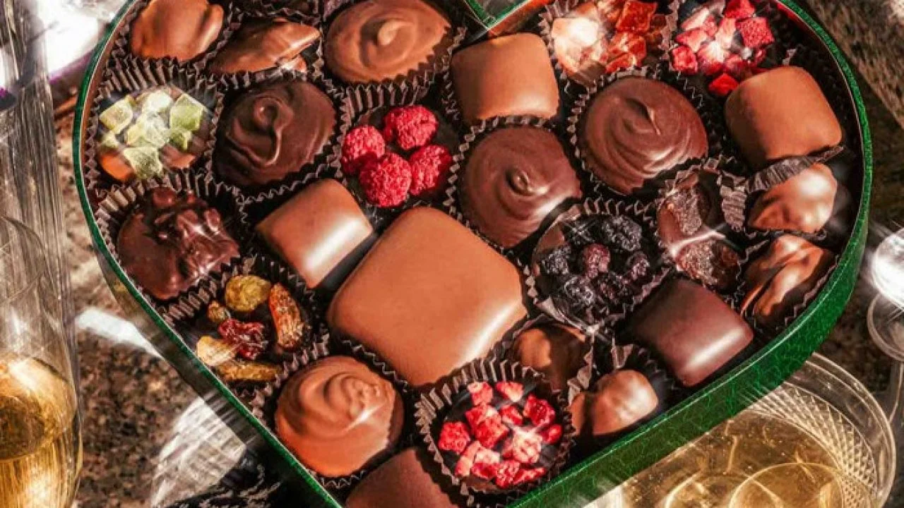 Box for chocolates store