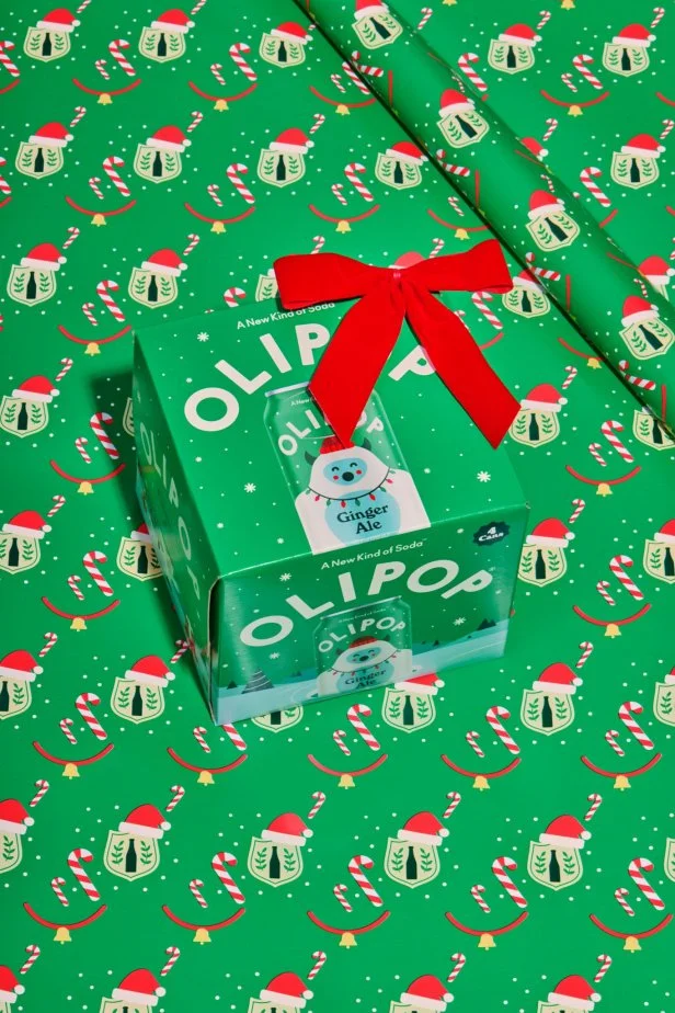 Olipop Launches First-Ever Soda-Scented Wrapping Paper | Food Network