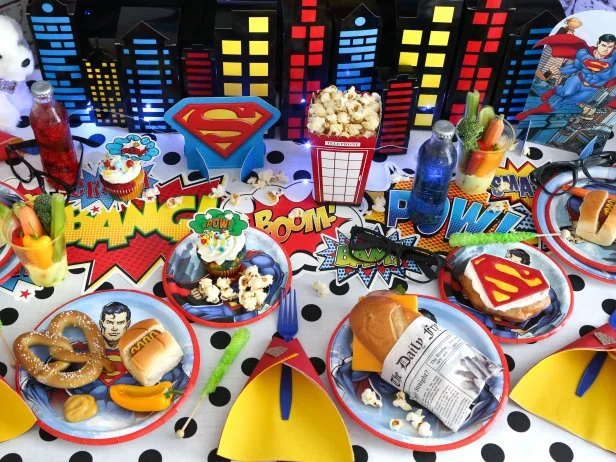 superhero buffet ideas