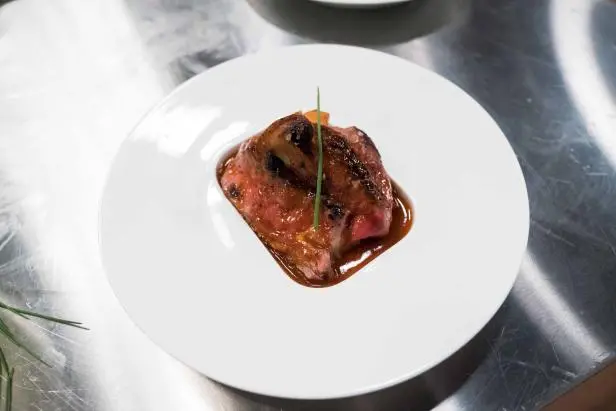 Grilled Beef Bourguignon Recipe | Matthew Grunwald | Food Network