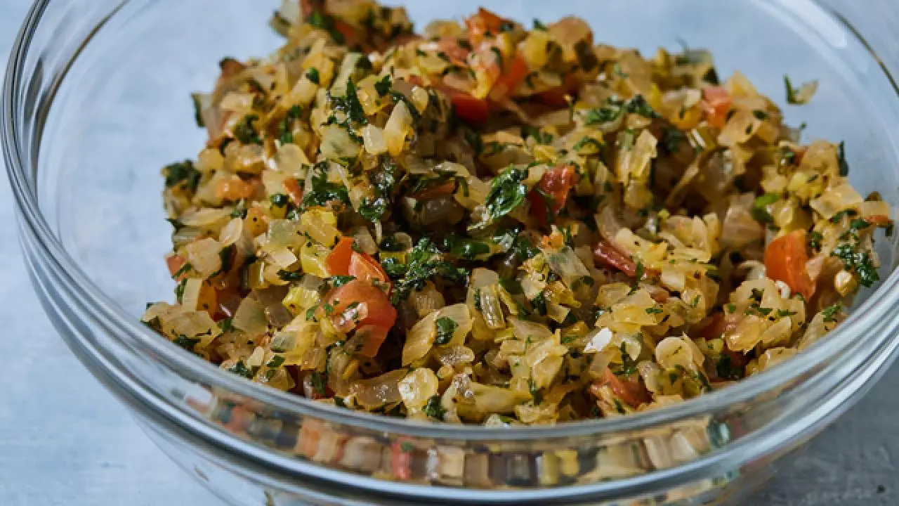 Quick and Easy Sofrito Recipe | Ingrid Hoffmann | Food Network