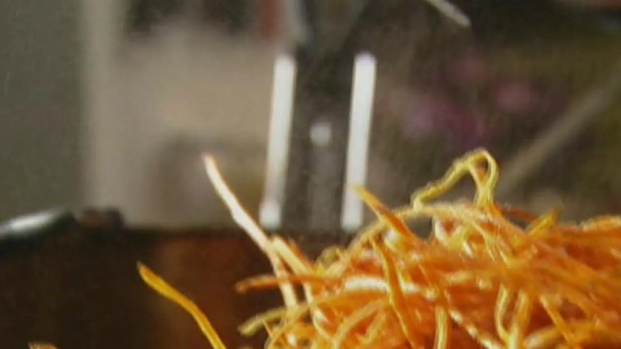 Sweet Potato Matchsticks Recipe | Tyler Florence | Food Network