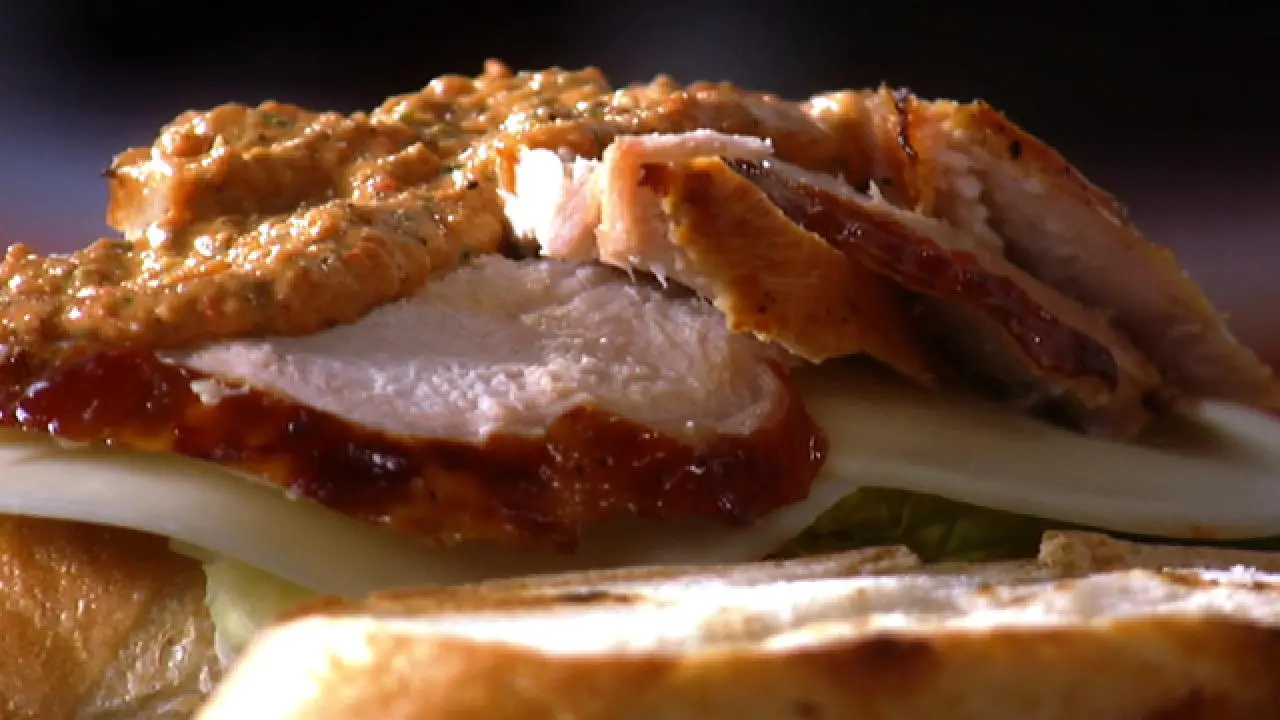 Ale Brined Roasted Turkey Sandwich Recipe | Guy Fieri | Food Network