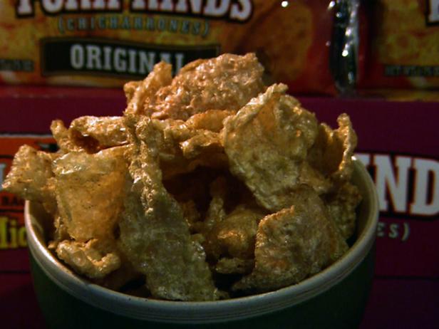 Bacon's Cousin: How Are Microwave Pork Rinds Made? | Food Network