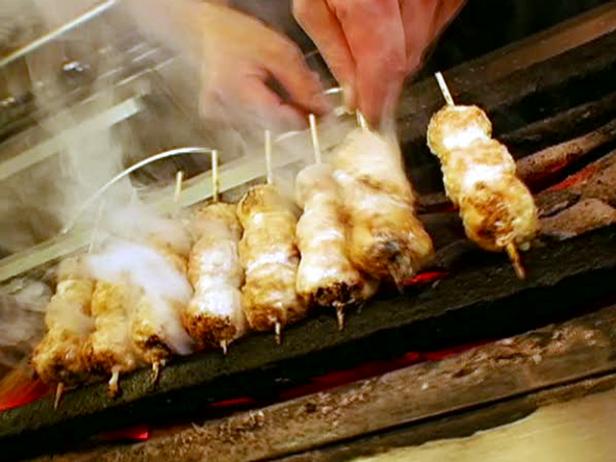 Meat Ball Yakitori | Food Network