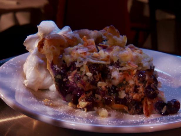 Blueberry Goat Cheese Pie Recipe | Food Network